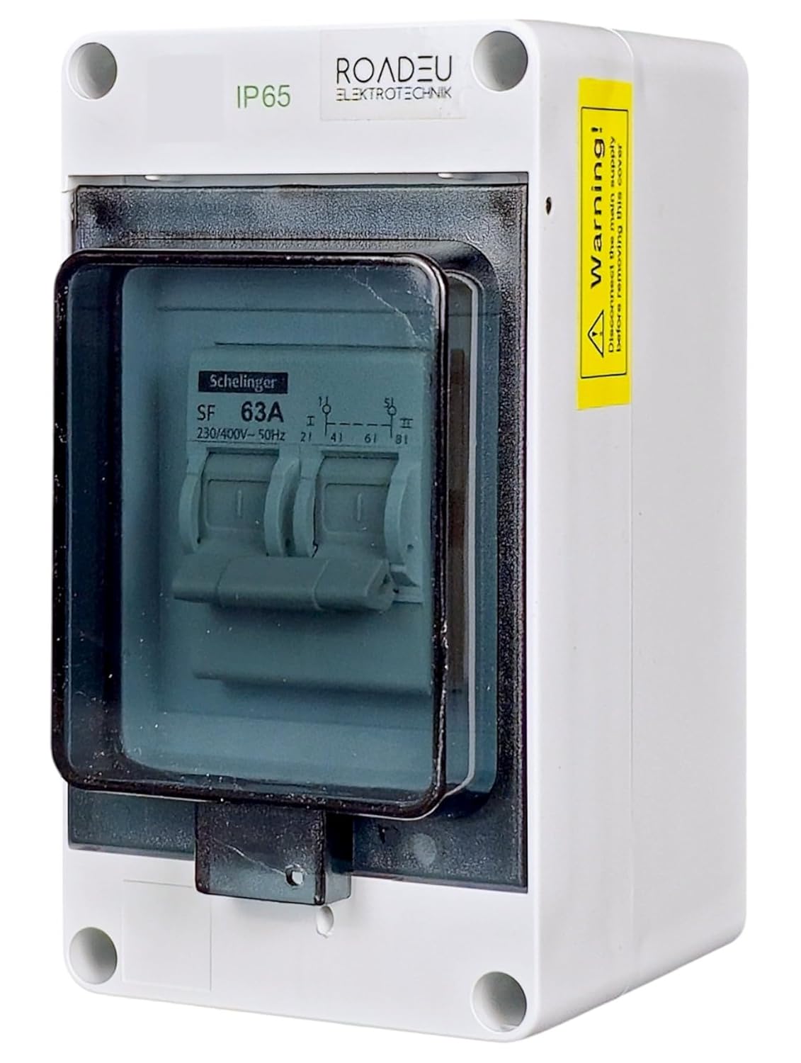 Network Switch 63A 2-pole – Power Source Switch I-0-II for Emergency ...
